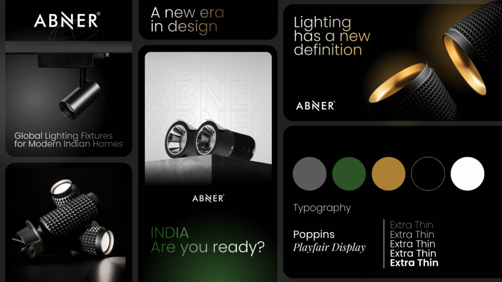 abner lighting - case study - onedigital